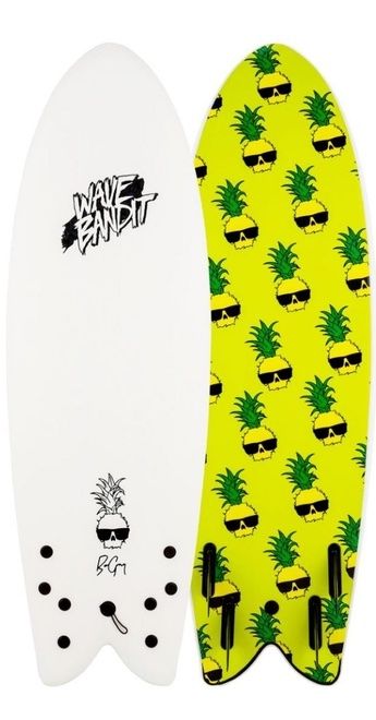 5'8" Ben Gravy Retro Fish (Quad) – Wild Ocean Surf Shop